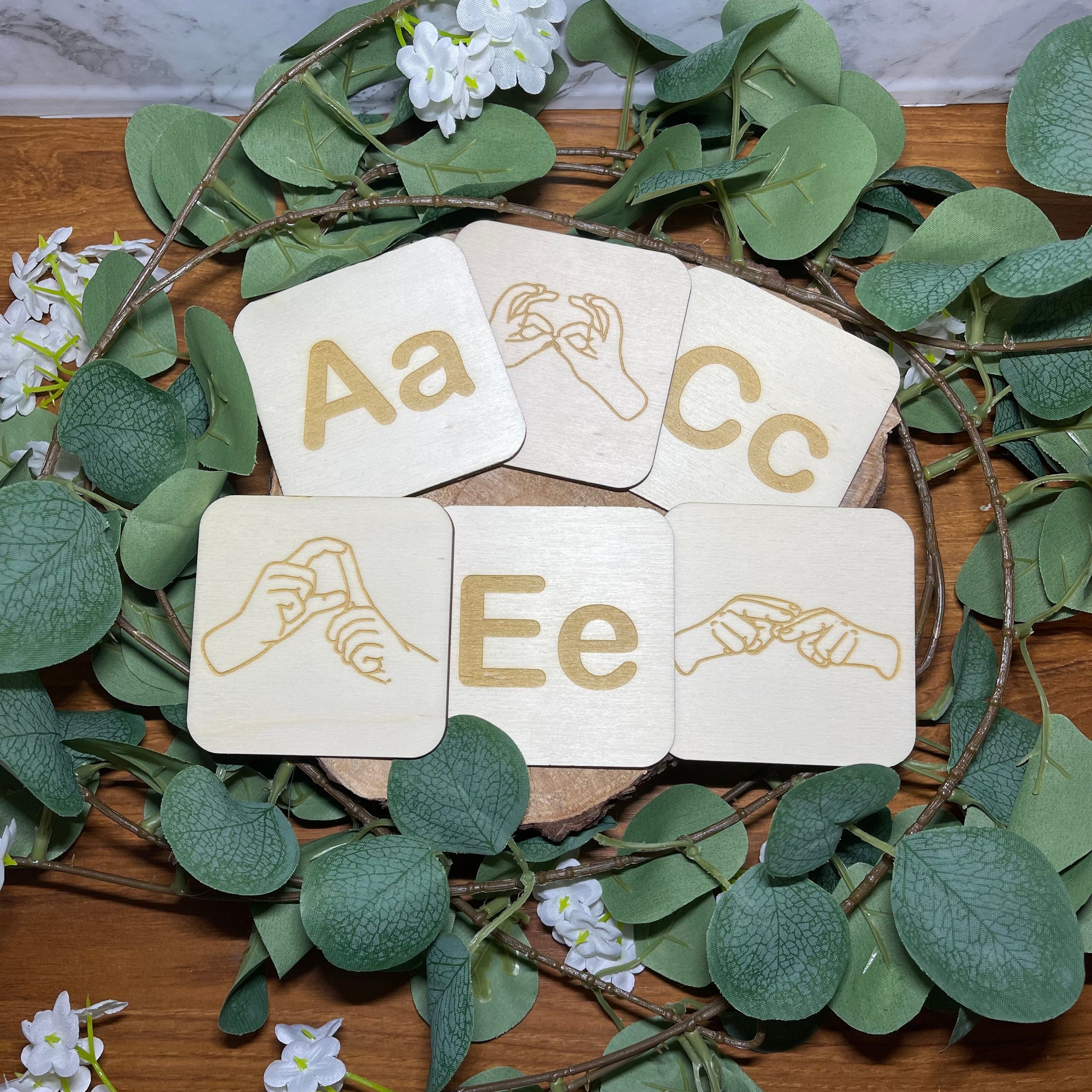 Auslan Alphabet Flashcards | Jess Crafting Corner