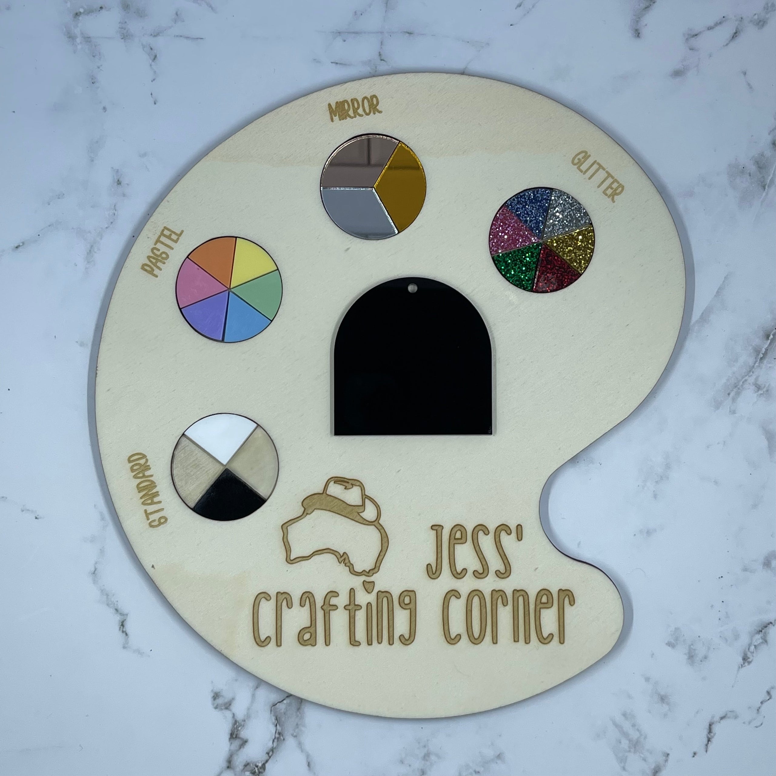 Acrylic Blanks - 60mm Arch | Jess Crafting Corner